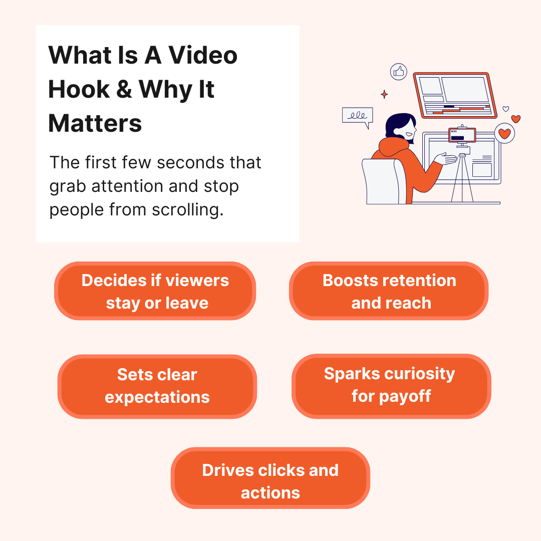 15 Powerful Video Hook Ideas That Stop the Scroll