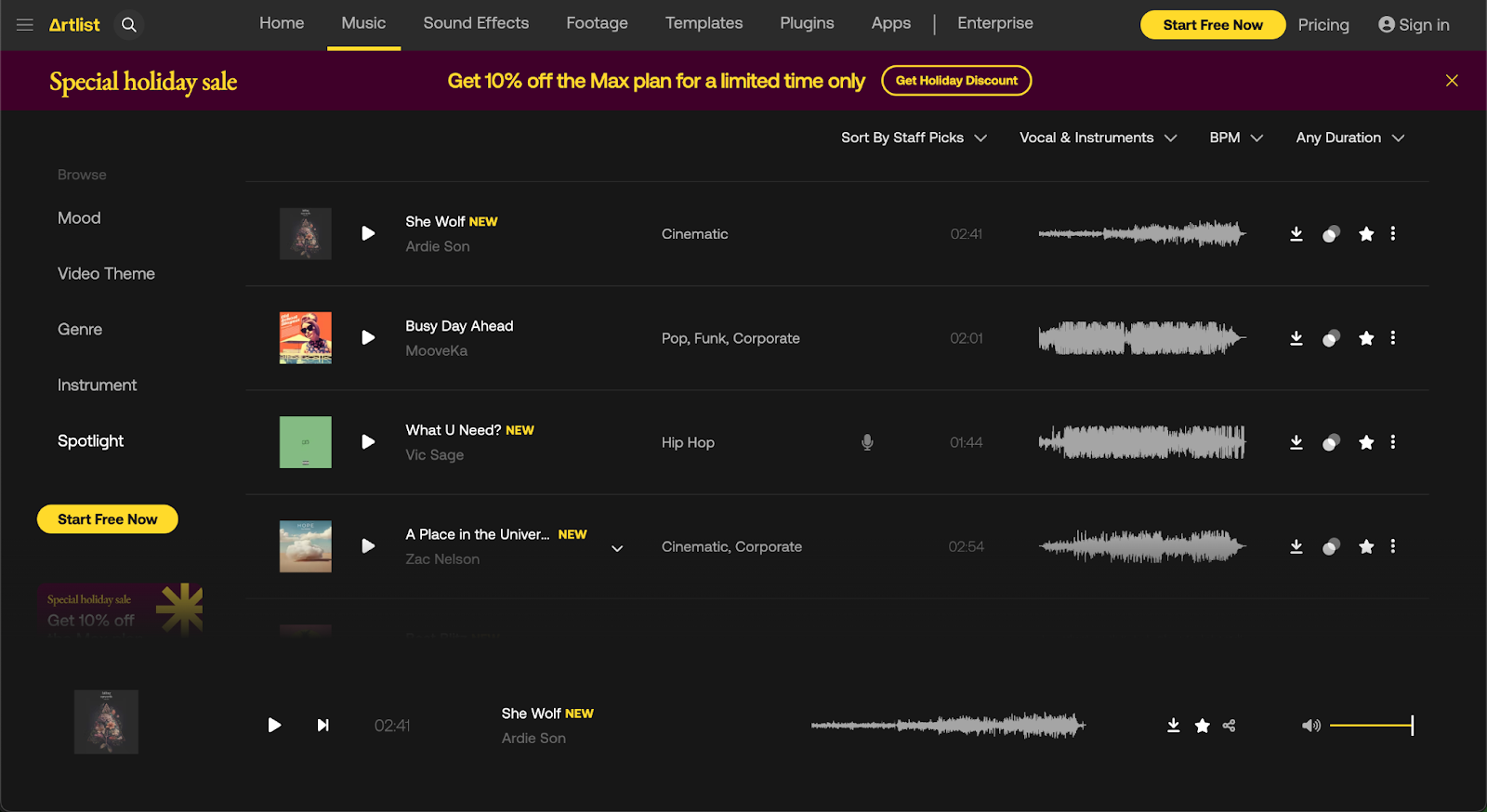 20 Best Royalty-Free Music Sites for Creators in 2025